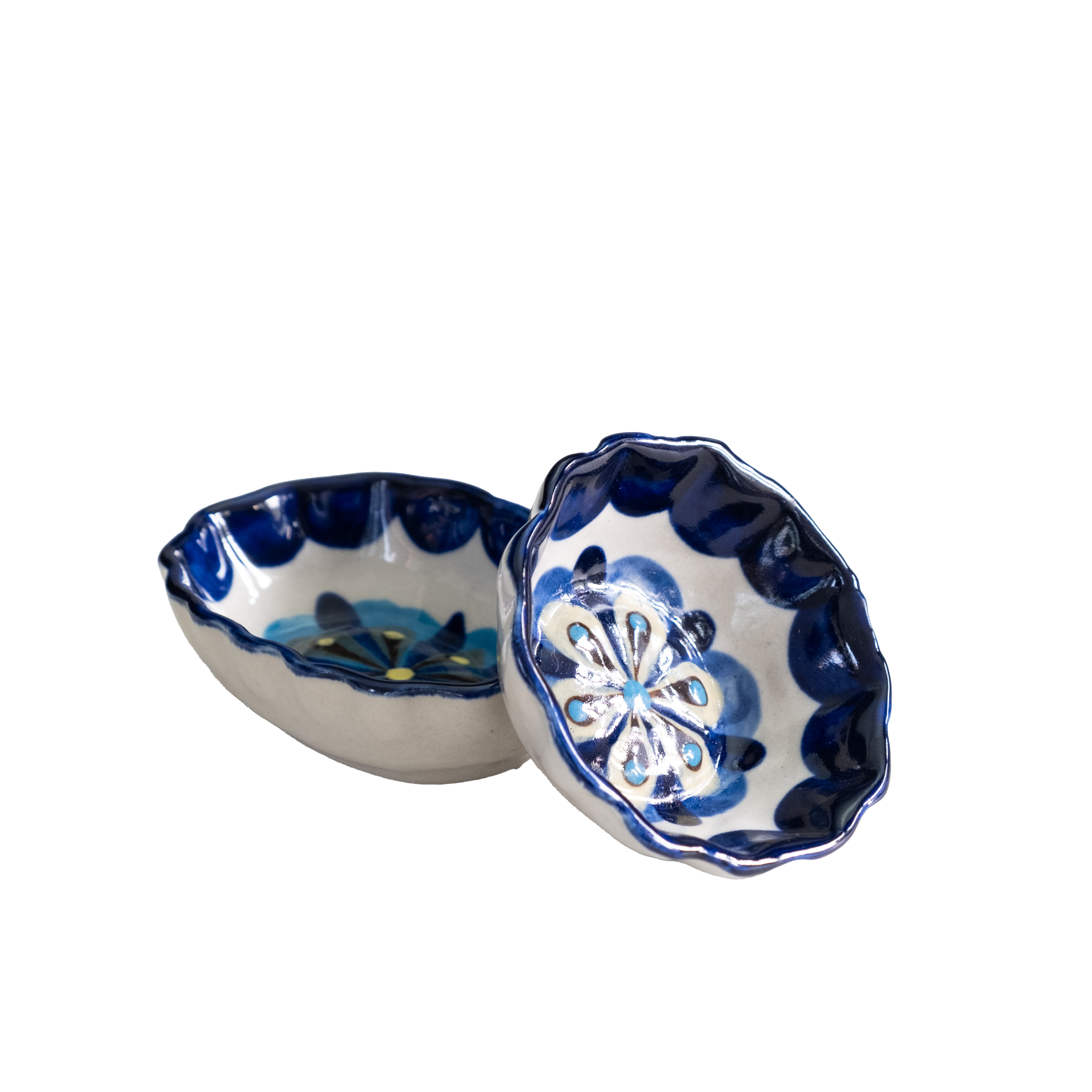 Handpainted Tapas Bowls – Round or Oval – Izela | The Sustainable ...